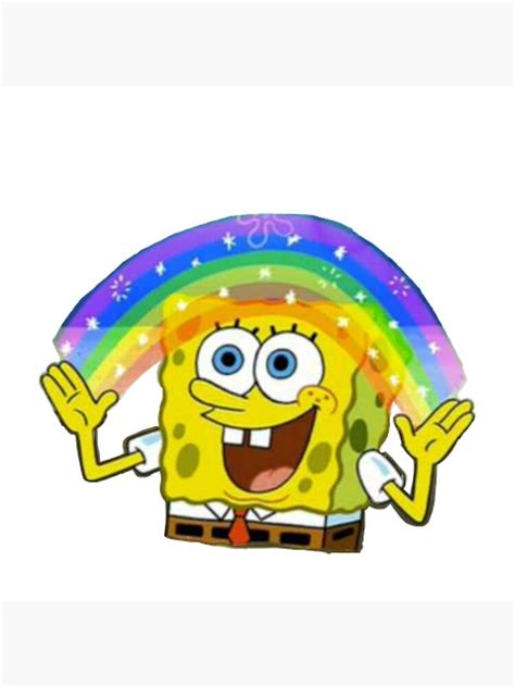 Spongebob Squarepants Imagination Poster For Sale By Mikehanlon