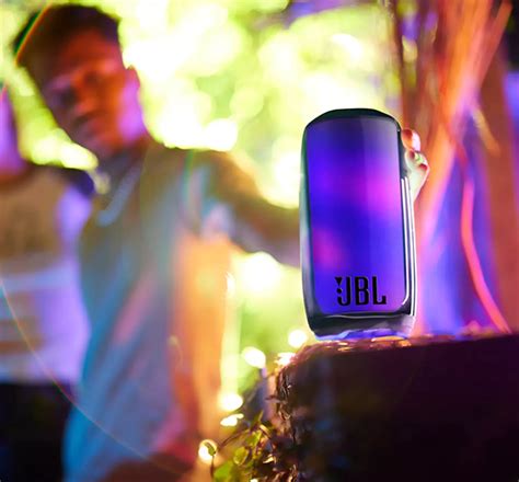 Jbl Pulse Portable Bluetooth Speaker With Light Show Black