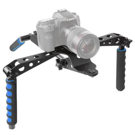 Aluminium Alloy Foldable DSLR Rig Movie Kit Film Making System Shoulder Mount Support Rig