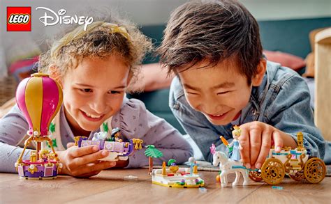 Amazon Com LEGO Disney Princess Enchanted Journey Building Set 3in1 Playset With Cinderella