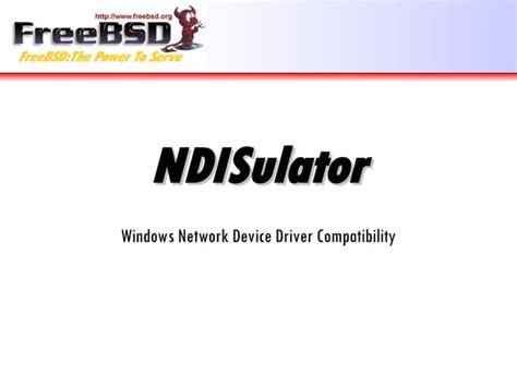 Freebsd Operating System Overview Basicsppt