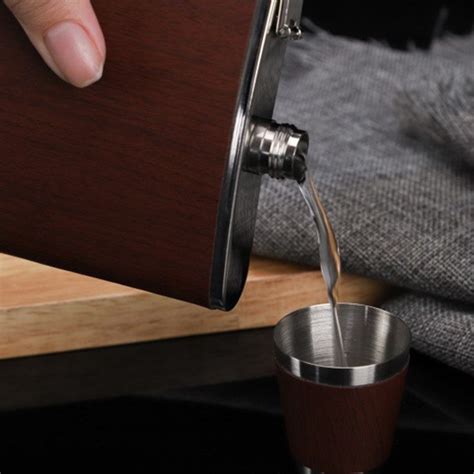 Coffret Flasque Alcool Verte Flasques Gourdes And Fioles à Alcool