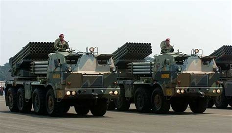 Rm 70 Grad Kendaraan Peluncur Roket Andalan Marinir Indonesia