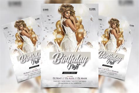 Birthday Party Free Psd Flyer Template Psdflyer
