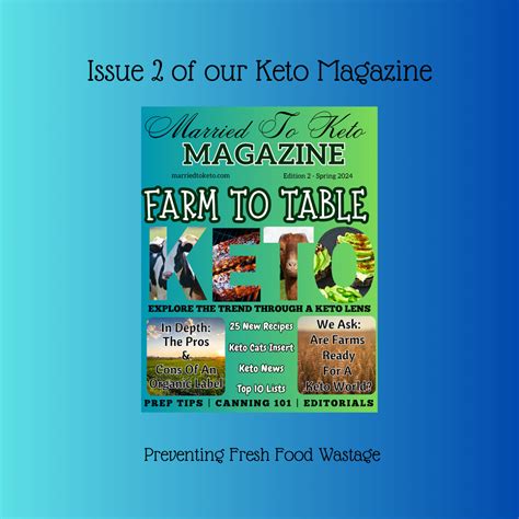 How Can I Stop Wasting Food Married To Keto