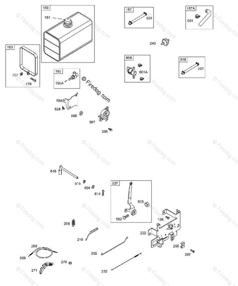 Briggs 8hp Industrial Engine Parts Diagram