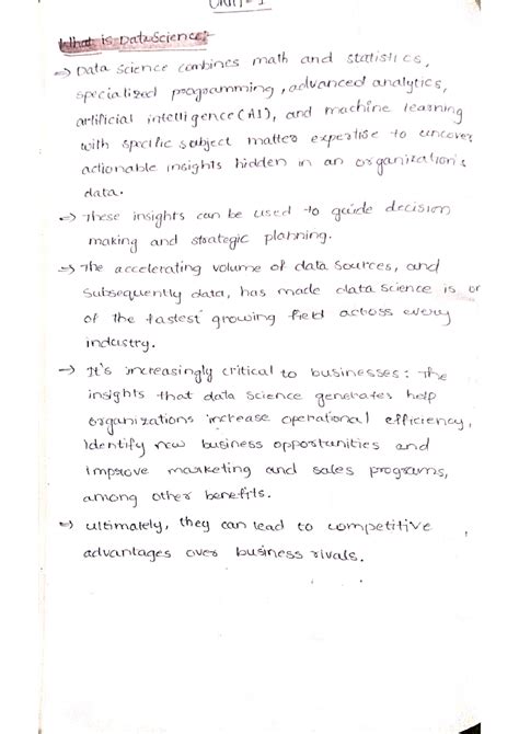 IDS Unit Easy To Understand UNIT What Is Datasciences Data Science Combines Math And