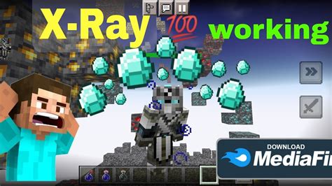 X Ray 100 Working On Both Java And Bedrock Minecraft X Ray For Pe