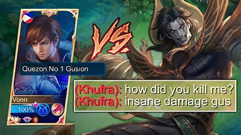 How To Easily Burst Any Tank Using Gusion😱 Youtube