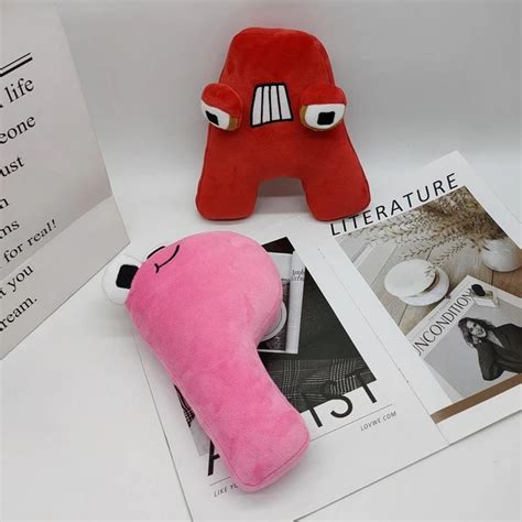 Alphabet Lore Plush Toy Game Alphabet Lore But Are Soft Stuffed