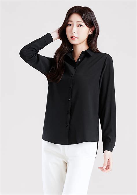 雪紡長袖襯衫｜女裝 Women｜衣芙 Efshop