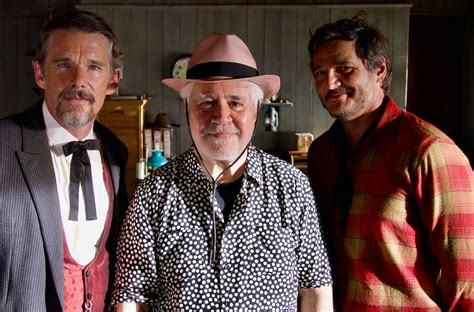 Strange Way Of Life Set Images Feature Pedro Pascal Ethan Hawke More