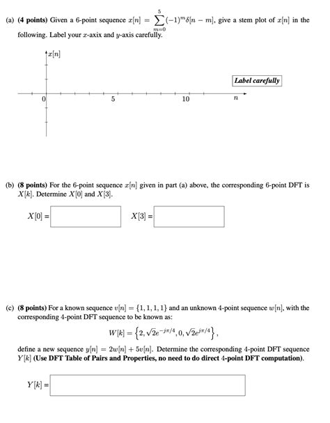 Solved A Points Given A Point Sequence X N Chegg