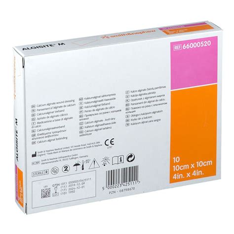 Algisite M 10 Cm X 10 Cm 10 Pz Redcare