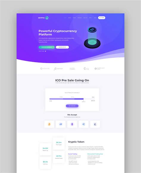 15 Best Bitcoin And Crypto Html Templates 2025 Envato Tuts
