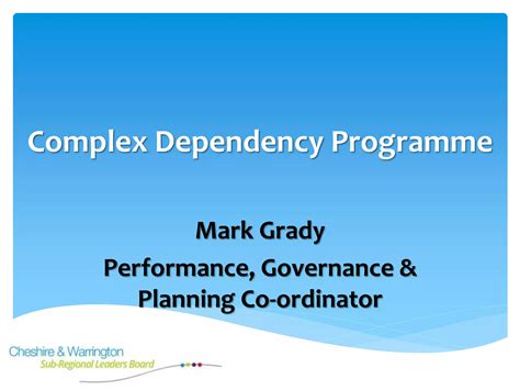 Complex Dependency Programme Overview Pptx