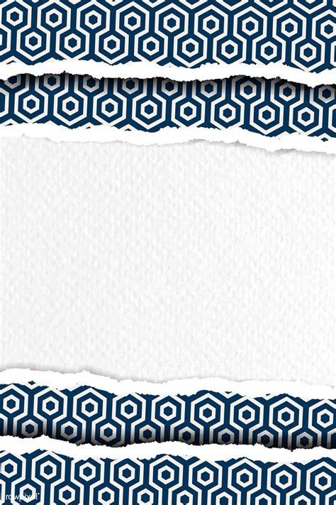 Blue Kikko Japanese Seamless Pattern Background Vector Premium Image