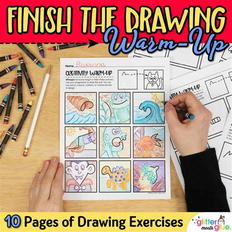 Design Drawing Worksheets Design Your Own Elementary Art Worksheets