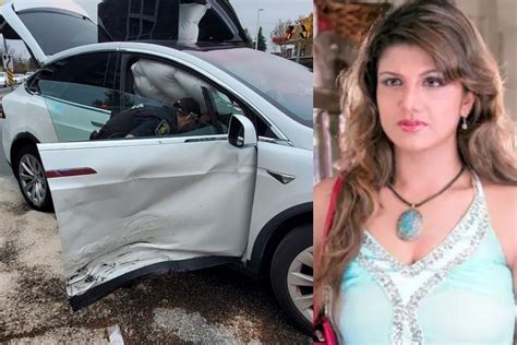 Rambha Car Accident एक्ट्रेस रंभा की टेस्ला कार का हुआ भयानक एक्सीडेंट