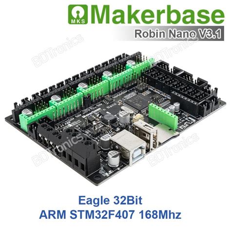 Mks Robin Nano V3 1 Eagle 32bit 168mhz Stm32 F407 3d Printer Controller