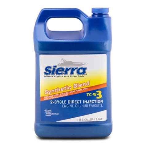 Sierra TC W3 Direct Injection 2 Stroke Outboard Engine Oil 1 Gallon XtremeMarine Watersports