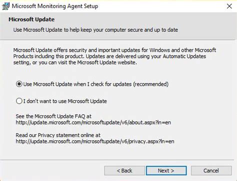 Install And Configure The OMS Windows Agent