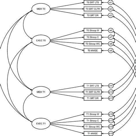 Representation Of The Model For Assessing Longitudinal Measurement Download Scientific Diagram