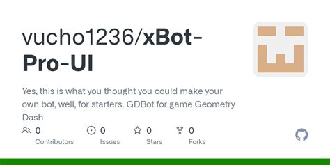 Github Vucho1236 Xbot Pro Ui Yes This Is What You Thought You Could Make Your Own Bot Well