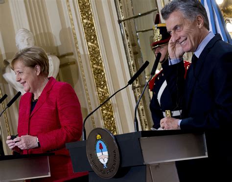 Las Mejores Fotos De La Visita De Angela Merkel A La Argentina Infobae