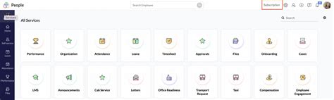 overview zoho people