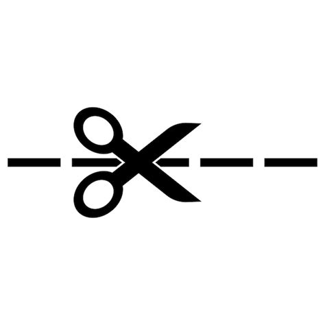 Premium Vector Ribbon Cutting Logo Icon Design Vector Illustration