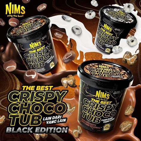 Nims Crispy Choco Tub Jar Lazada