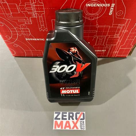 Jual Oli Motor Sport MOTUL 300V 4T 10W40 Factory Line Road Racing 1L