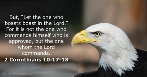 2 Corinthians 10 17 18 Bible Verse DailyVerses Net