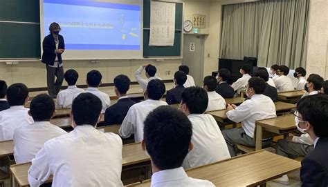 日章学園高校の皆さんに講話をする機会をいただきました 株式会社クラフ