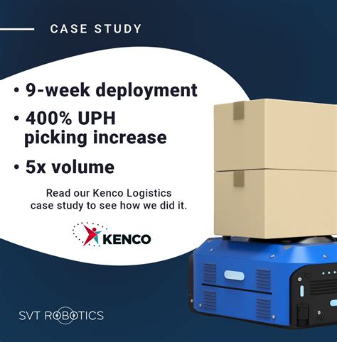 Svt Robotics On Linkedin In 2021 Kenco Logistics Sought Our Help To