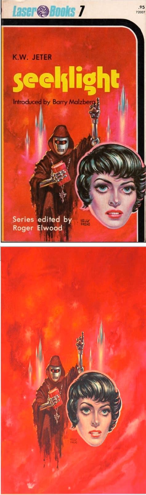 Frank Kelly Freas Seeklight By Kw Jeter 1975 Laser Books 7