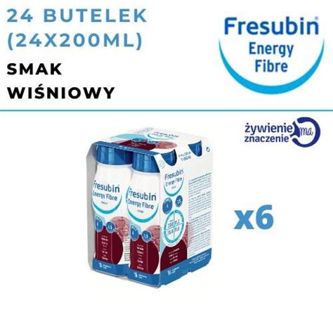 Fresubin Energy Fibre Drink wiśniowy x ml Sklep EMPIK