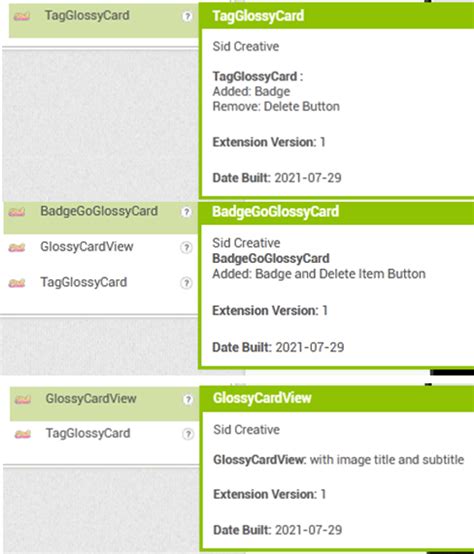 Any Cardview Layout Extension General Discussion Mit App Inventor Community