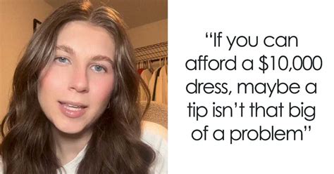 Woman Shocked After Bridal Shop Expects 10 Tip On Purchase Secret