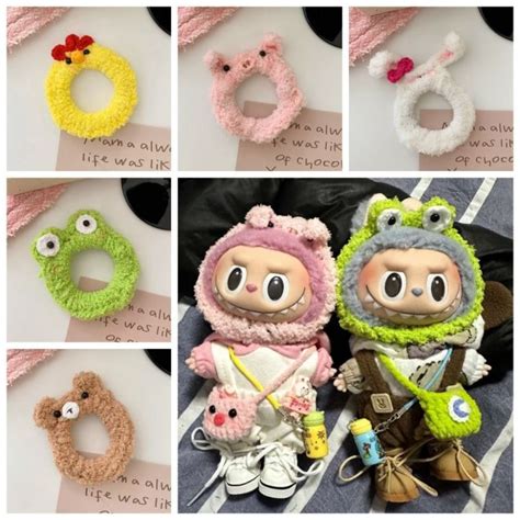 Labubu ตุ้กตาลาบูบู้ Lลาบูบู้ Xuechuangying สำหรับตุ๊กตา17เซนติเมตร