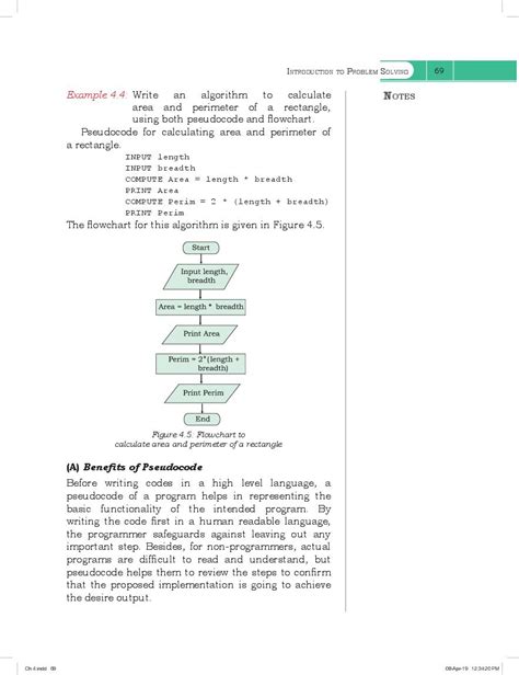 NCERT Book Class Computer Science Chapter Introduction To Problem Solving
