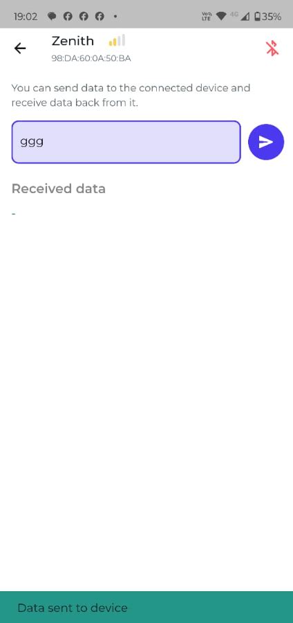 How To Send And Receive Text Data Using Bluetooth In My Flutterflow Project Dev Community