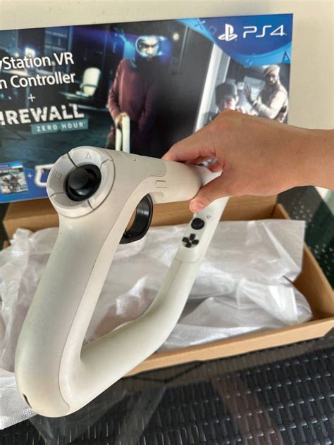 Psvr Aim Controller Playstation Vr Gun For Ps4 Video Gaming Gaming