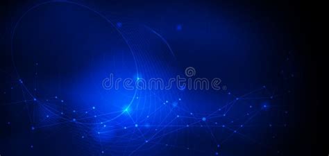 Abstract Internet Network Connection Design For Web Site Digital Data Communication Science And