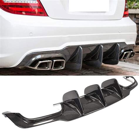 Mcarcar Kit Carbon Fiber Rear Diffuser For Mercedes Benz C Class W205