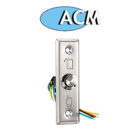 ACM Door Release Push Exit Button NO Back Box ACM K6A CUCCTV