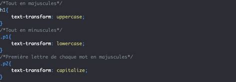 Les Propriétés Css Liées Au Texte Pierre Giraud