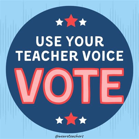 Vote Teacher Voices Matter Classroom