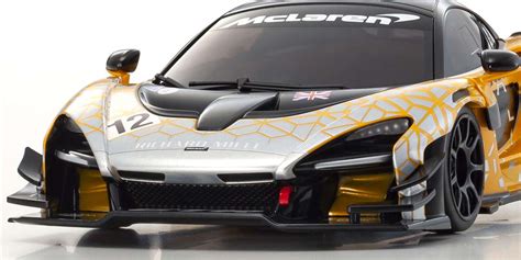Kyosho Mini Z RWD MR McLaren Senna GTR Orange W LED KT P Radio RTR Readyset EP OR